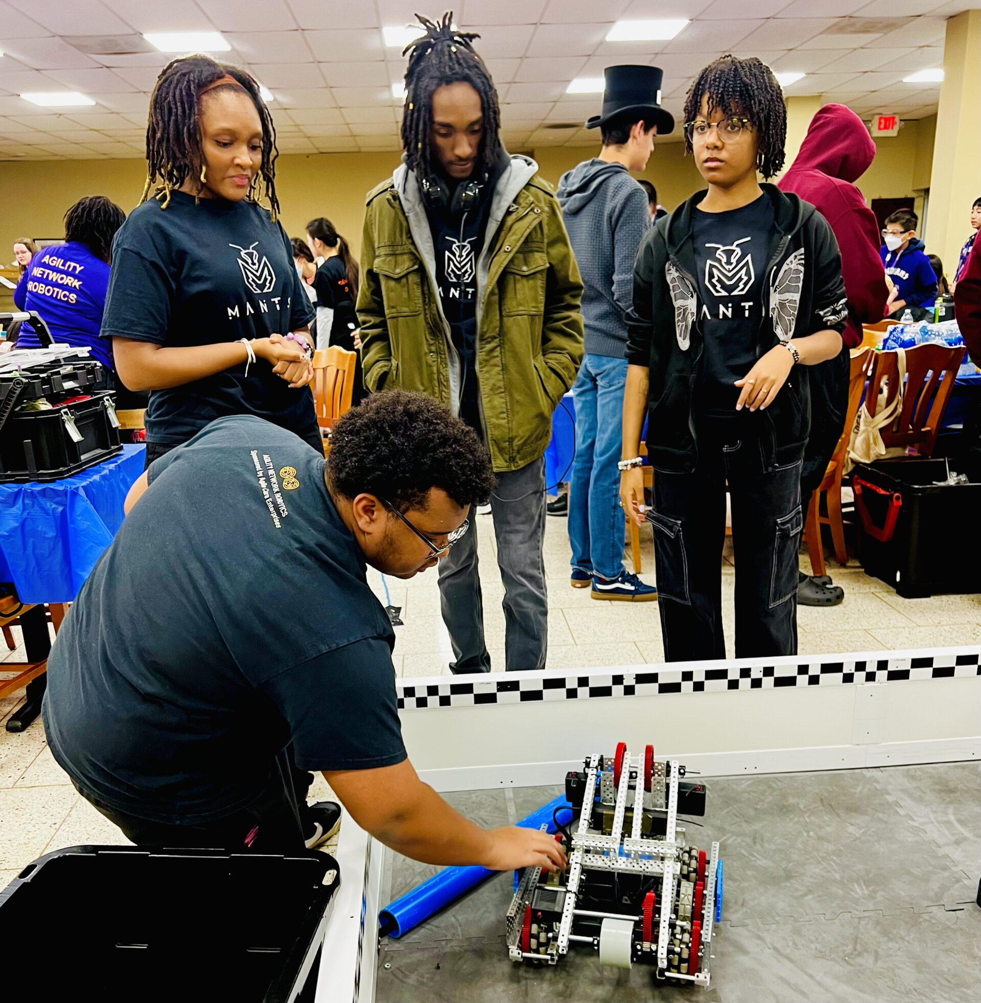 The Agility Network Youth Robotics Team Mantis Advances to State Championship! - bwtech@UMBC