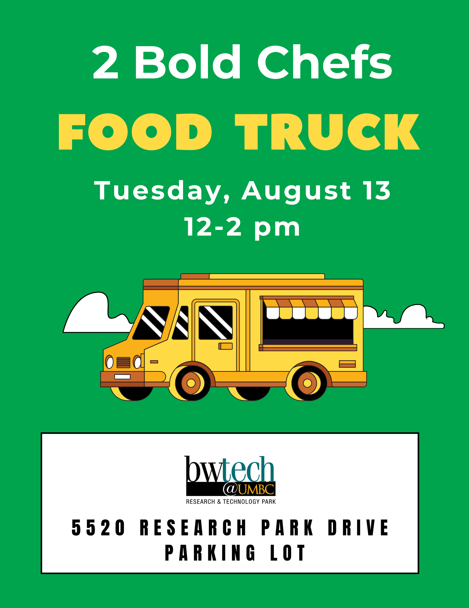 FOOD TRUCK 2 Bold Chefs - bwtech@UMBC