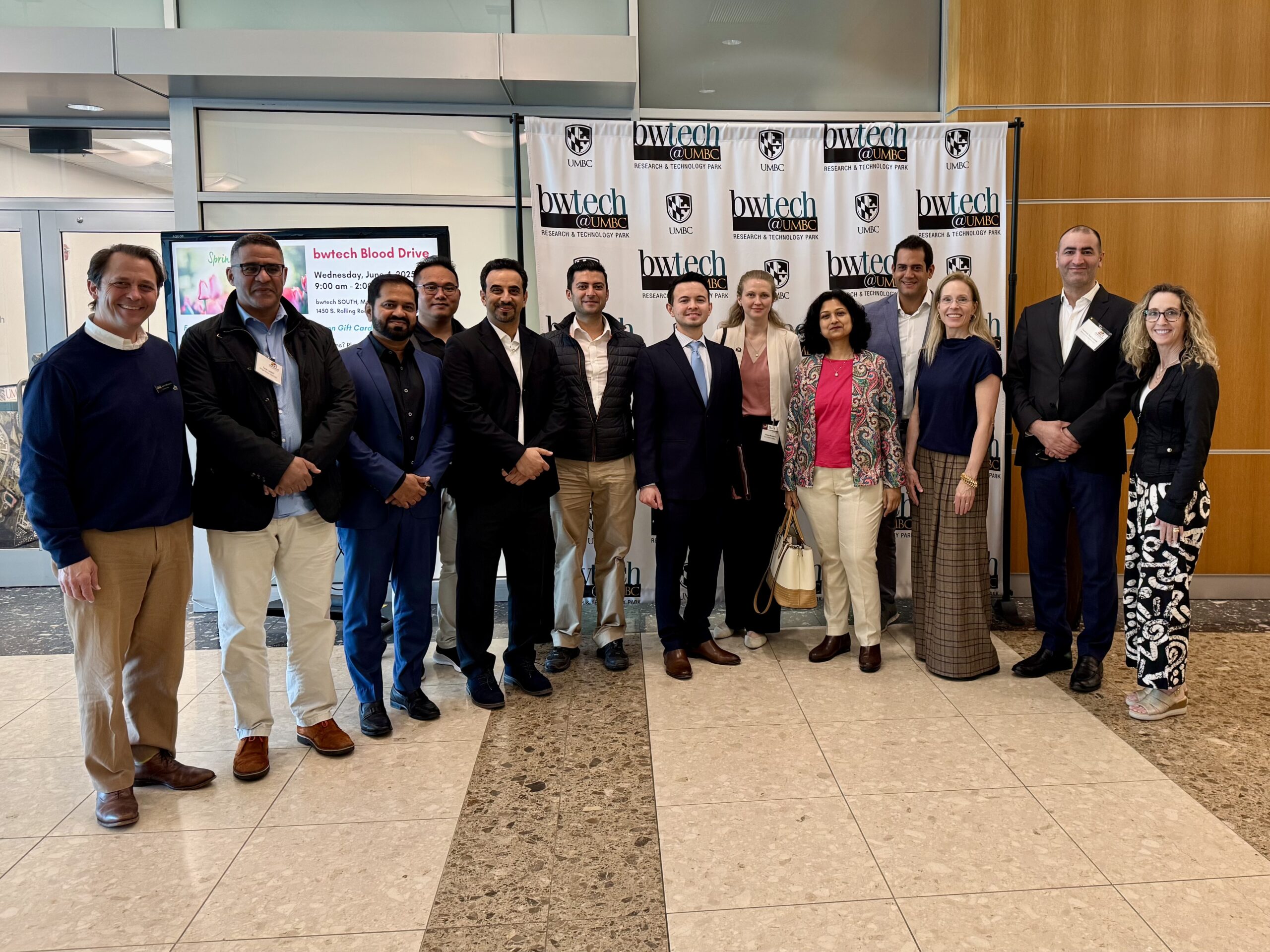 SelectUSA Spinoff Tour Visits bwtech - bwtech@UMBC